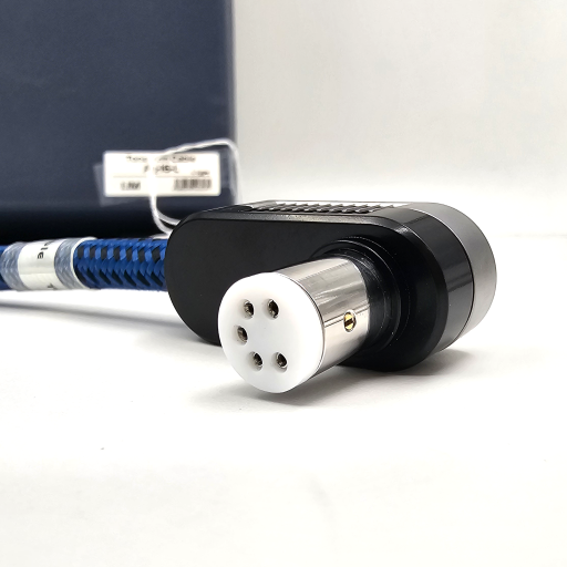 Furutech AG-16 Phono Cable ( Right Angle DIN to RCA) 3.6ft/1.1m Phono ...