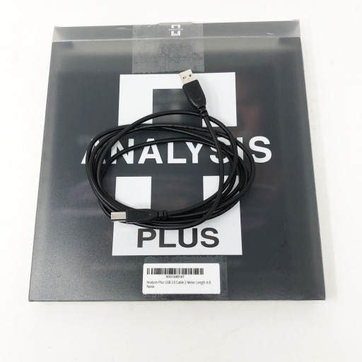 Analysis Plus Black USB 2.0 (Type A to B) 6.5ft/2m Digital Cables ...