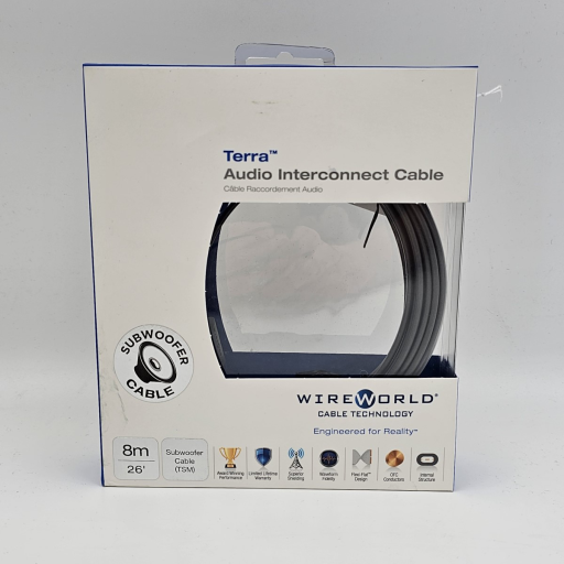 Wireworld Cable Technology Terra (RCA) 26ft/8m Subwoofer Cable