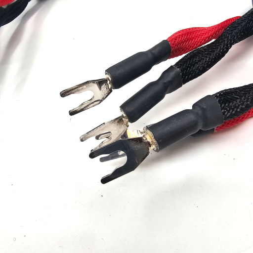 Wireworld Cable Technology Silver Eclipse 7 (Spades) 3ft/1m Speaker Cables